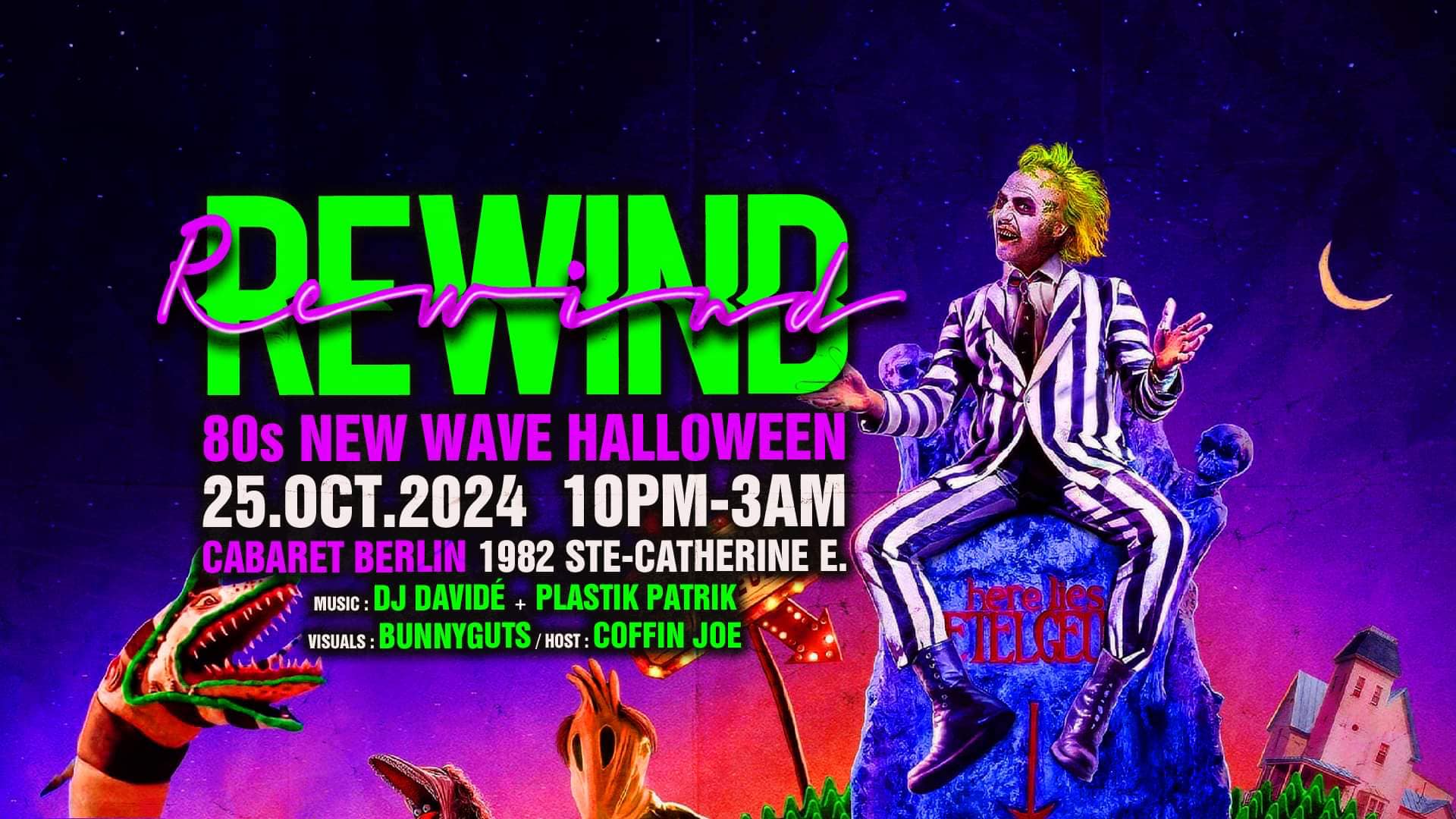 Rewind 80s New Wave Dance Party