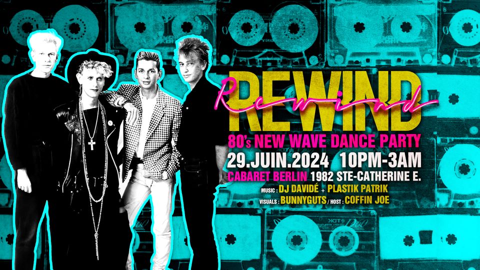 Rewind: 80's New Wave Dance Party