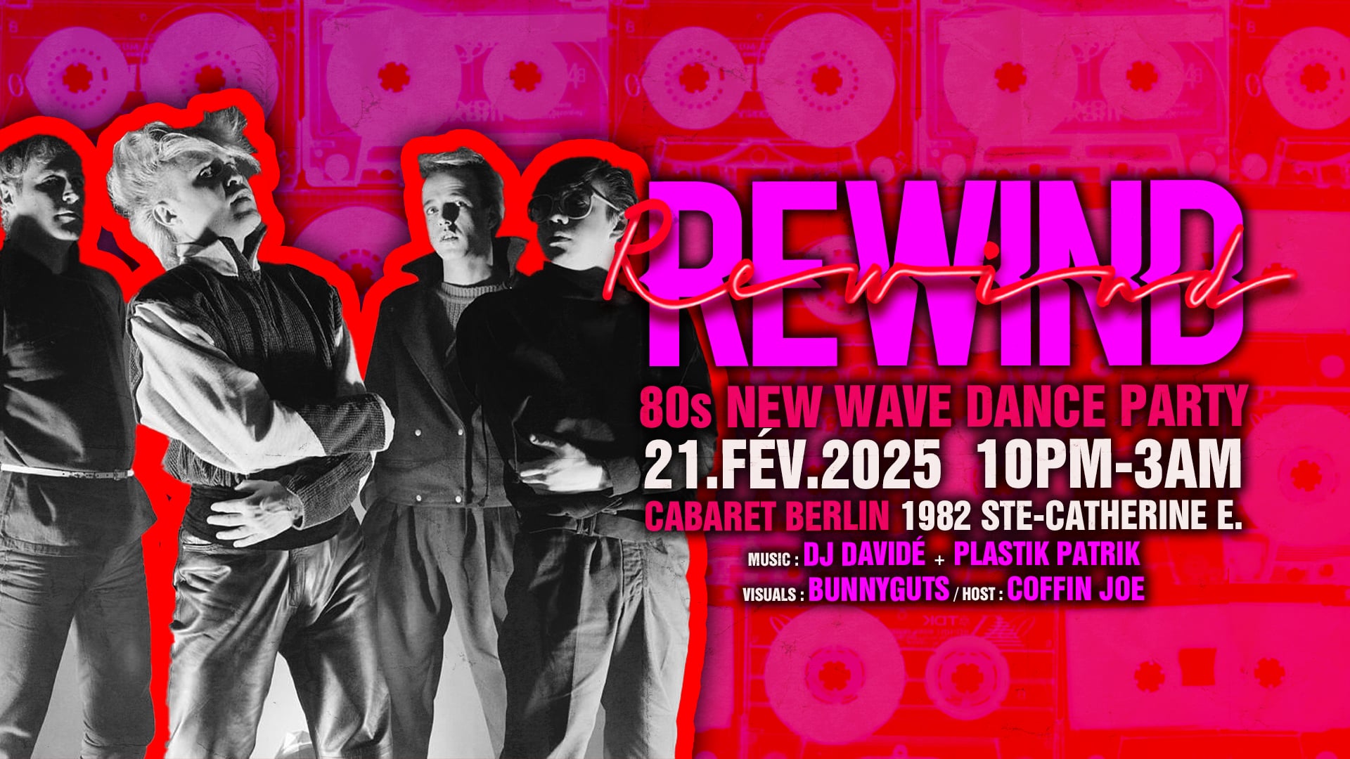 Rewind: 80's New Wave Dance Party