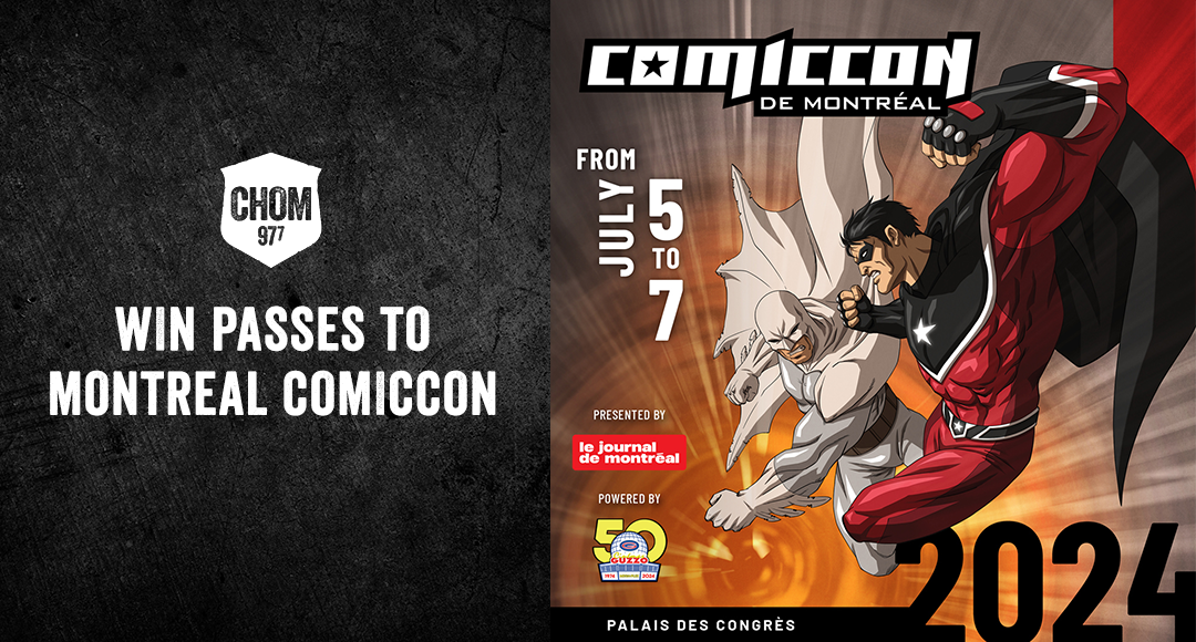 Win passes to Montreal Comiccon