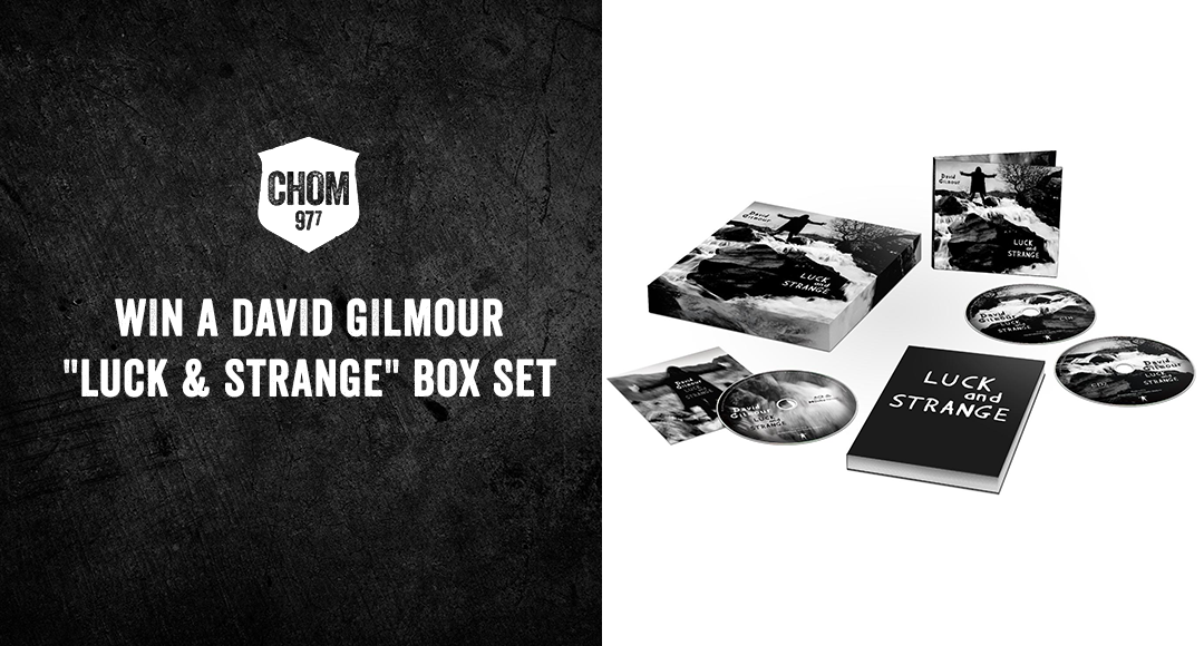 Win a David Gilmour Luck & Strange Box Set
